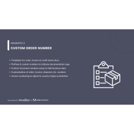 Custom Order Number Extension for Magento 2 - Unique Order Number Formats