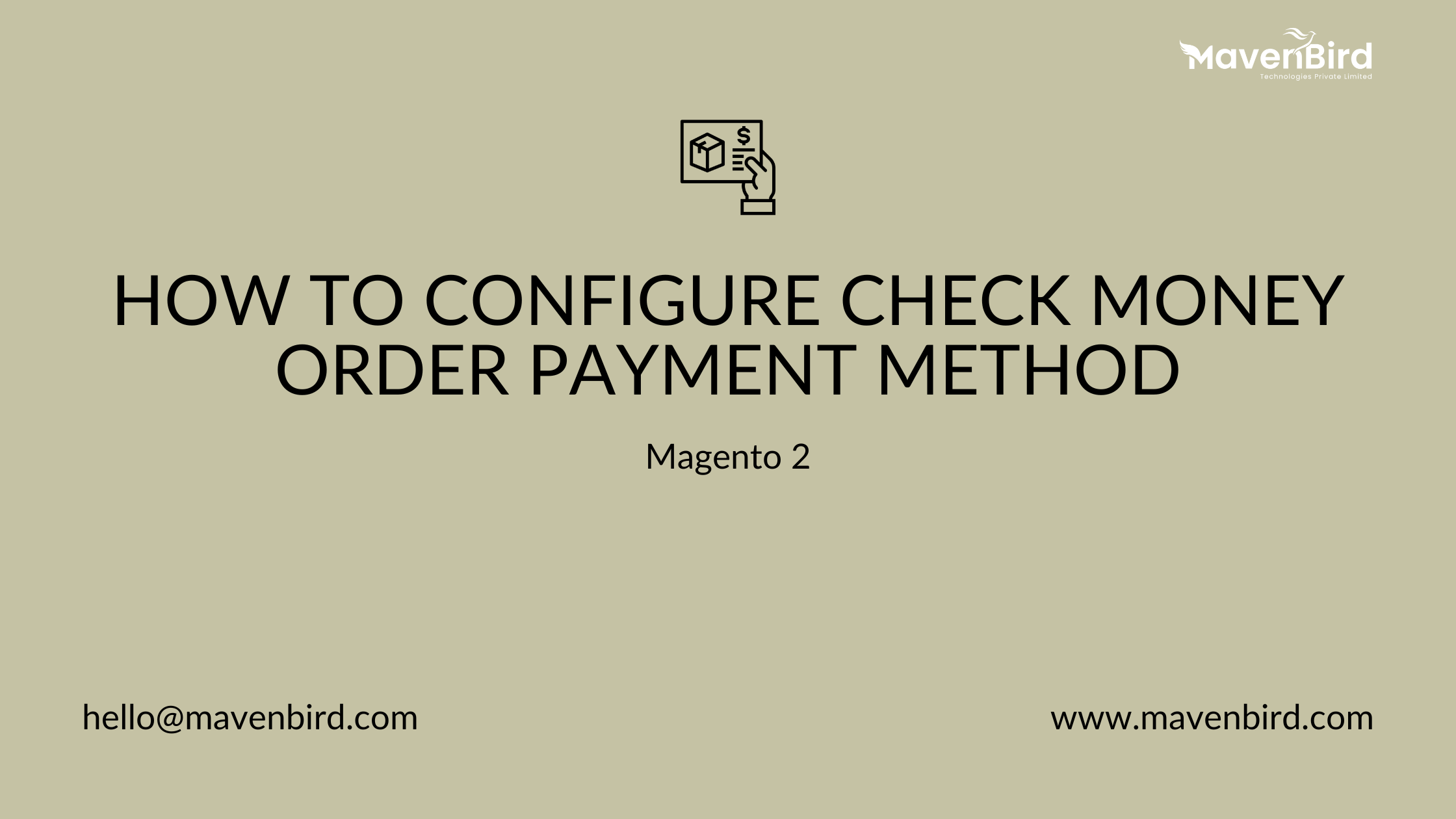 How to Configure Check Money Order Payment Method in Magento 2 for ...