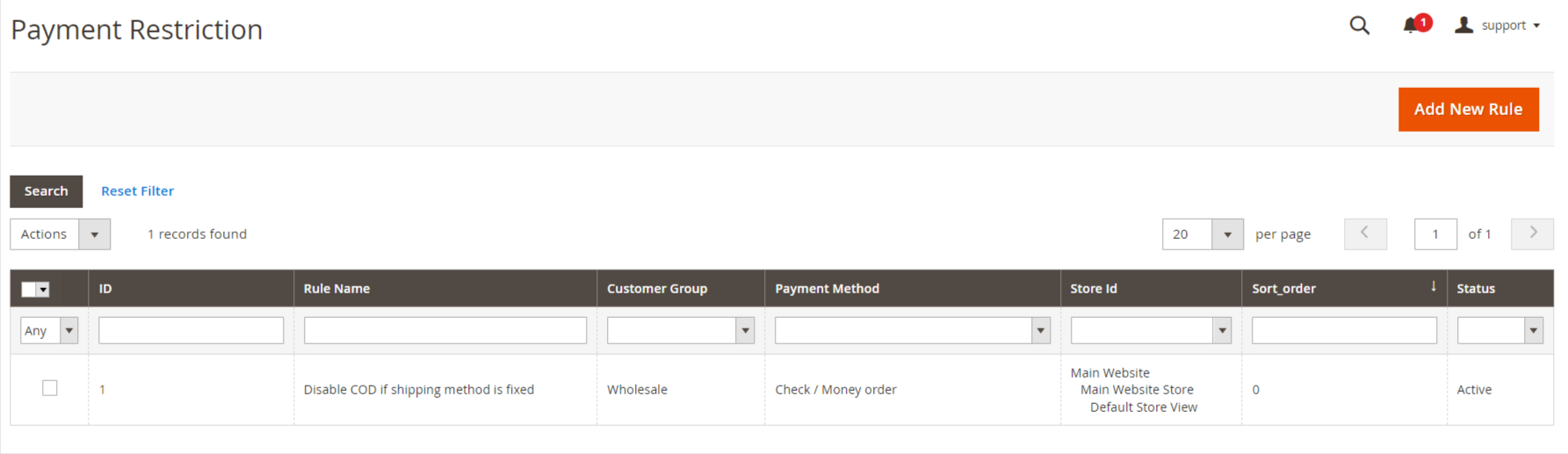 Payment Restriction Extension for Magento 2 - Control Payment Methods ...
