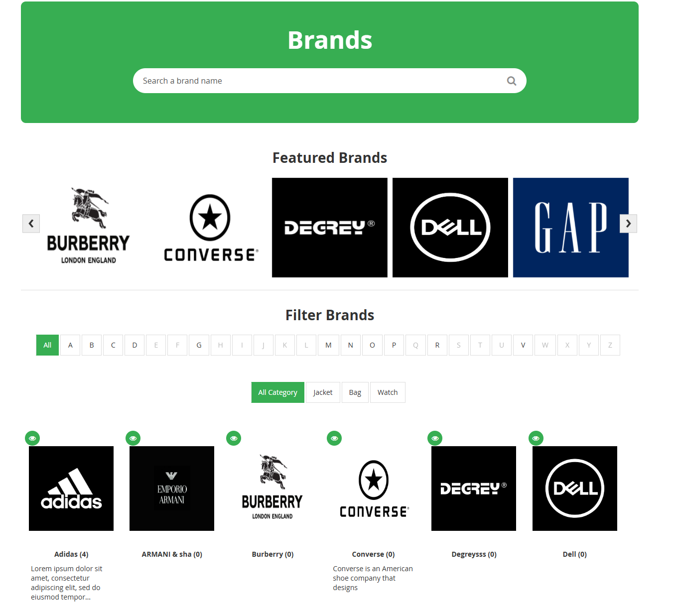 Shop by Brand Extension for Magento 2 - Enhance Shopping Experience
